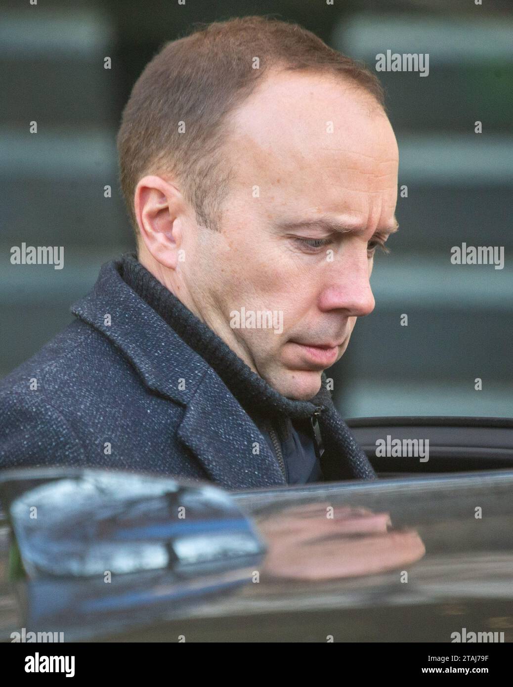 London, England, UK. 1st Dec, 2023. Former Health Secretary MATT ...