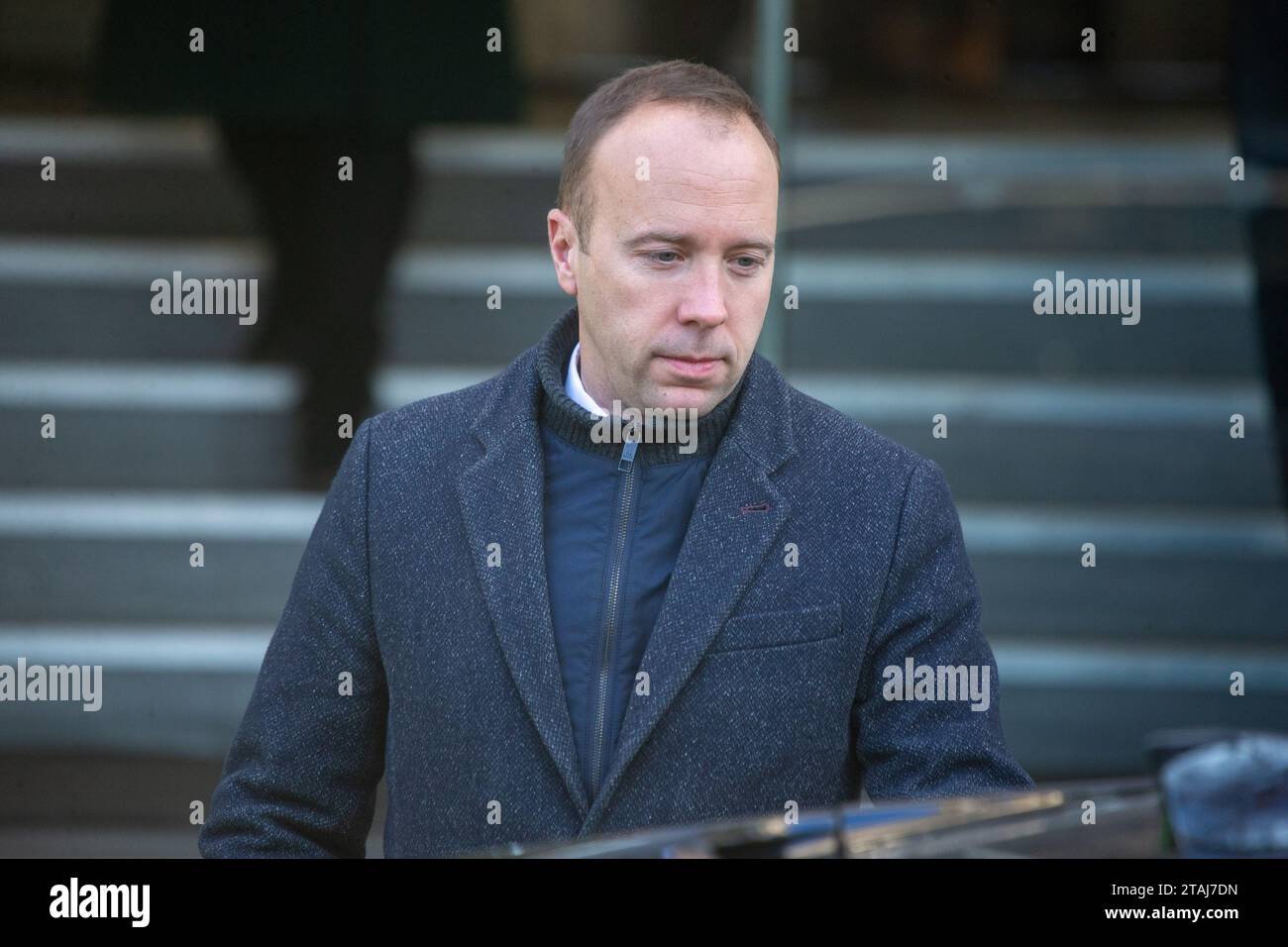 London, England, UK. 1st Dec, 2023. Former Health Secretary MATT ...