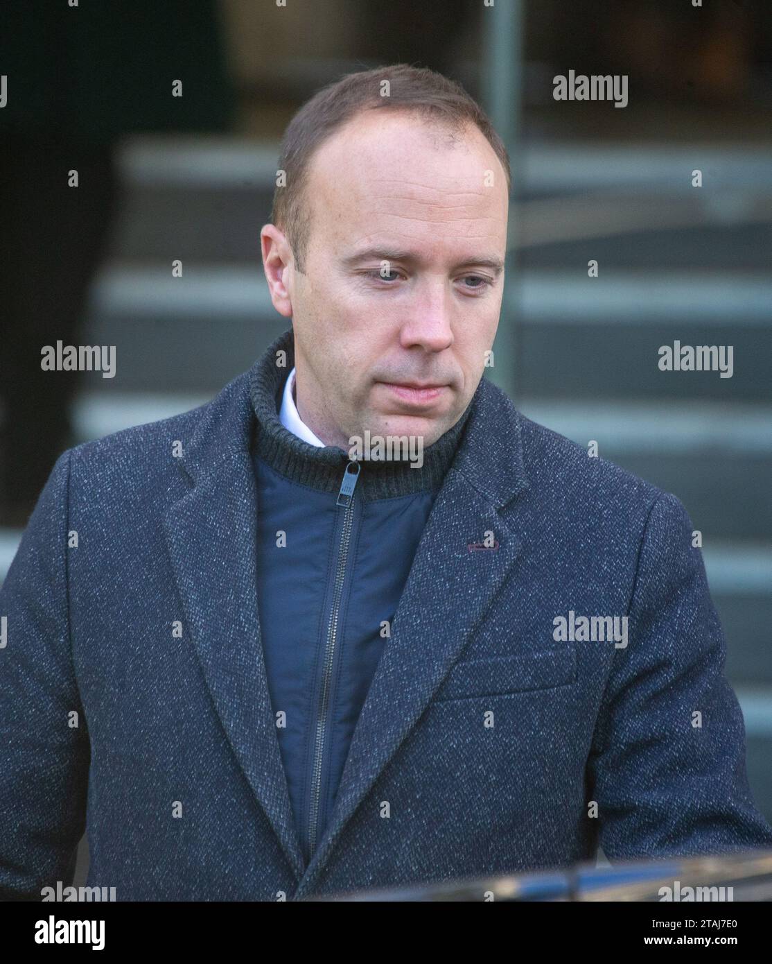 London, England, UK. 1st Dec, 2023. Former Health Secretary MATT ...