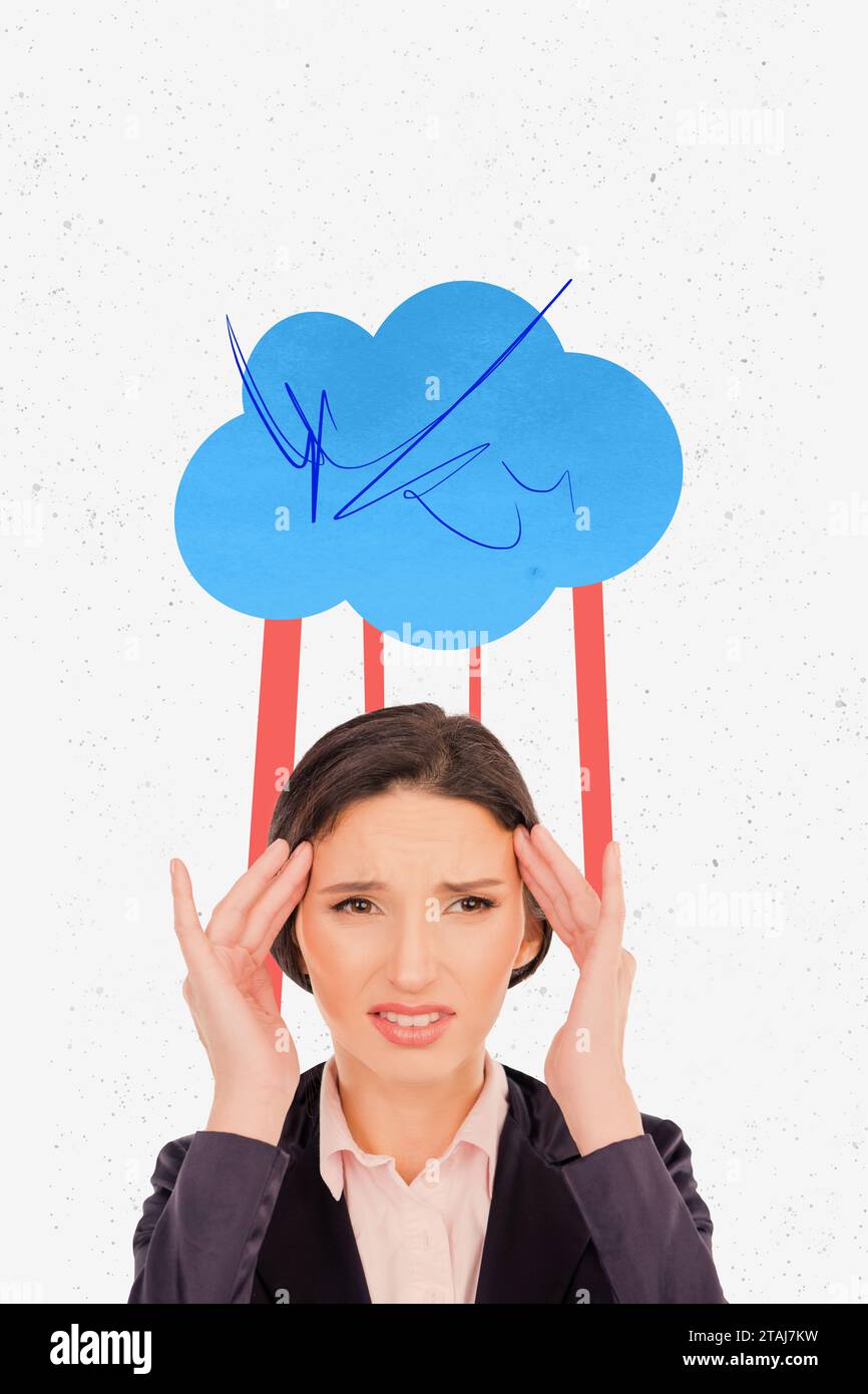 Headache illustration caricature hi-res stock photography and images ...