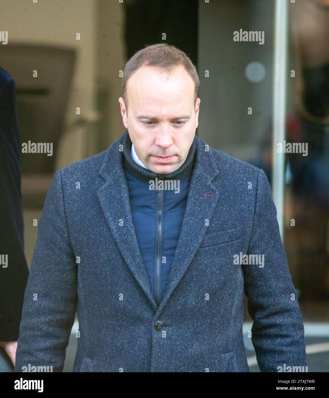 London, England, UK. 1st Dec, 2023. Former Health Secretary MATT ...