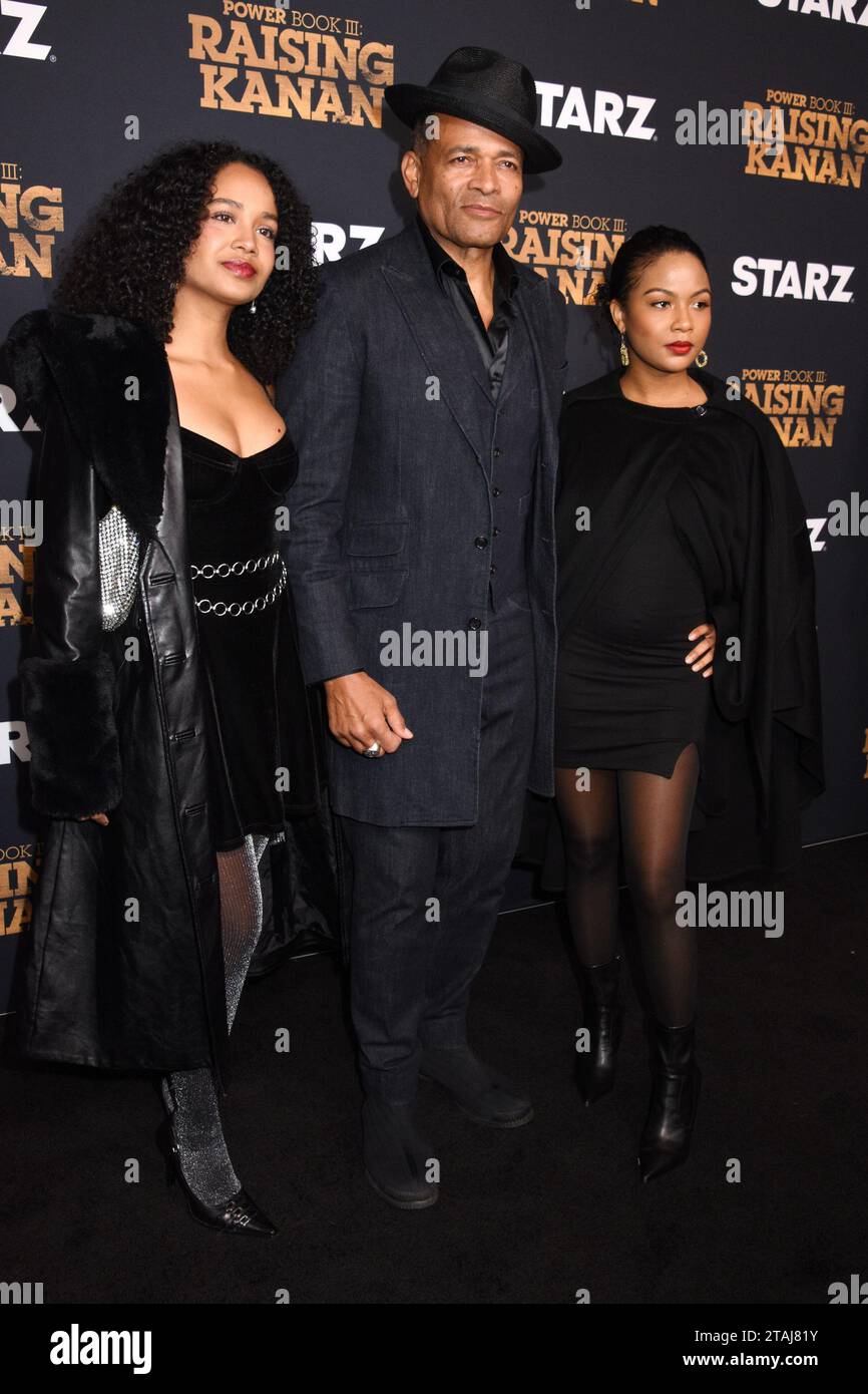 New York, NY, USA. 30th Nov, 2023. Morgana Van Peebles and Mario Van ...