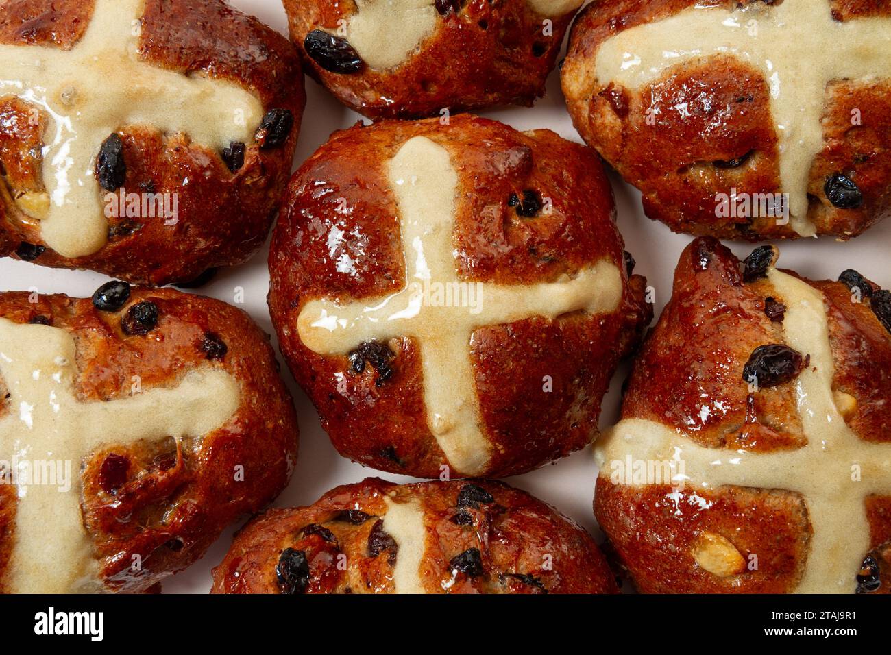 Hot cross buns Stock Photo - Alamy