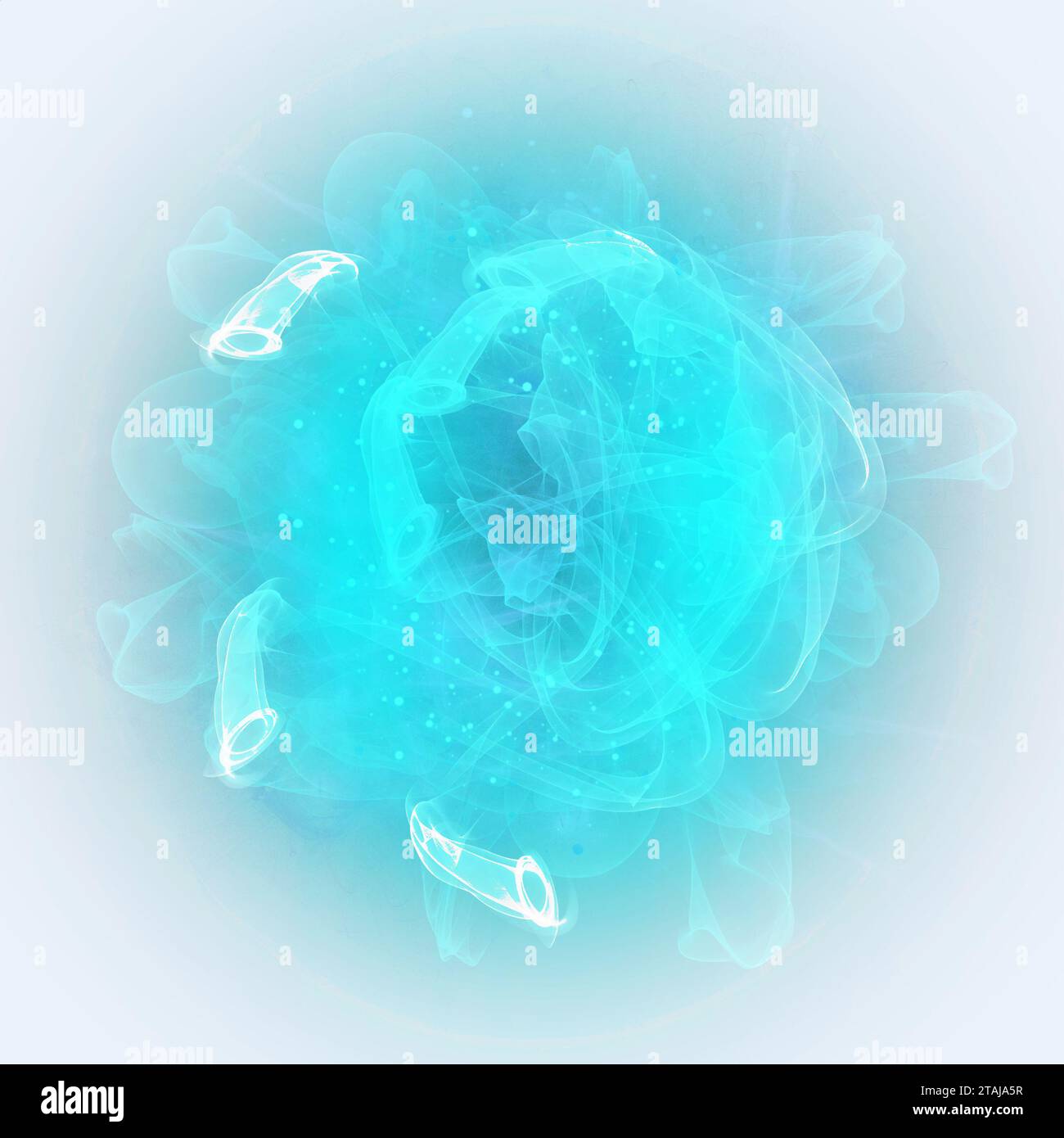 Abstract blue soul on a white background. Blue soul background Stock ...