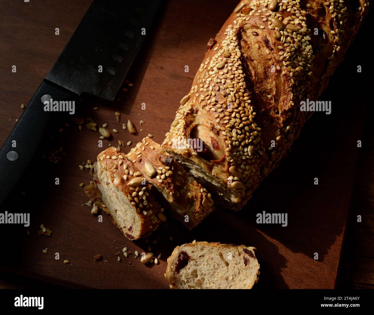 Photos of bread and cakes in restaurants, high quality photos Stock ...