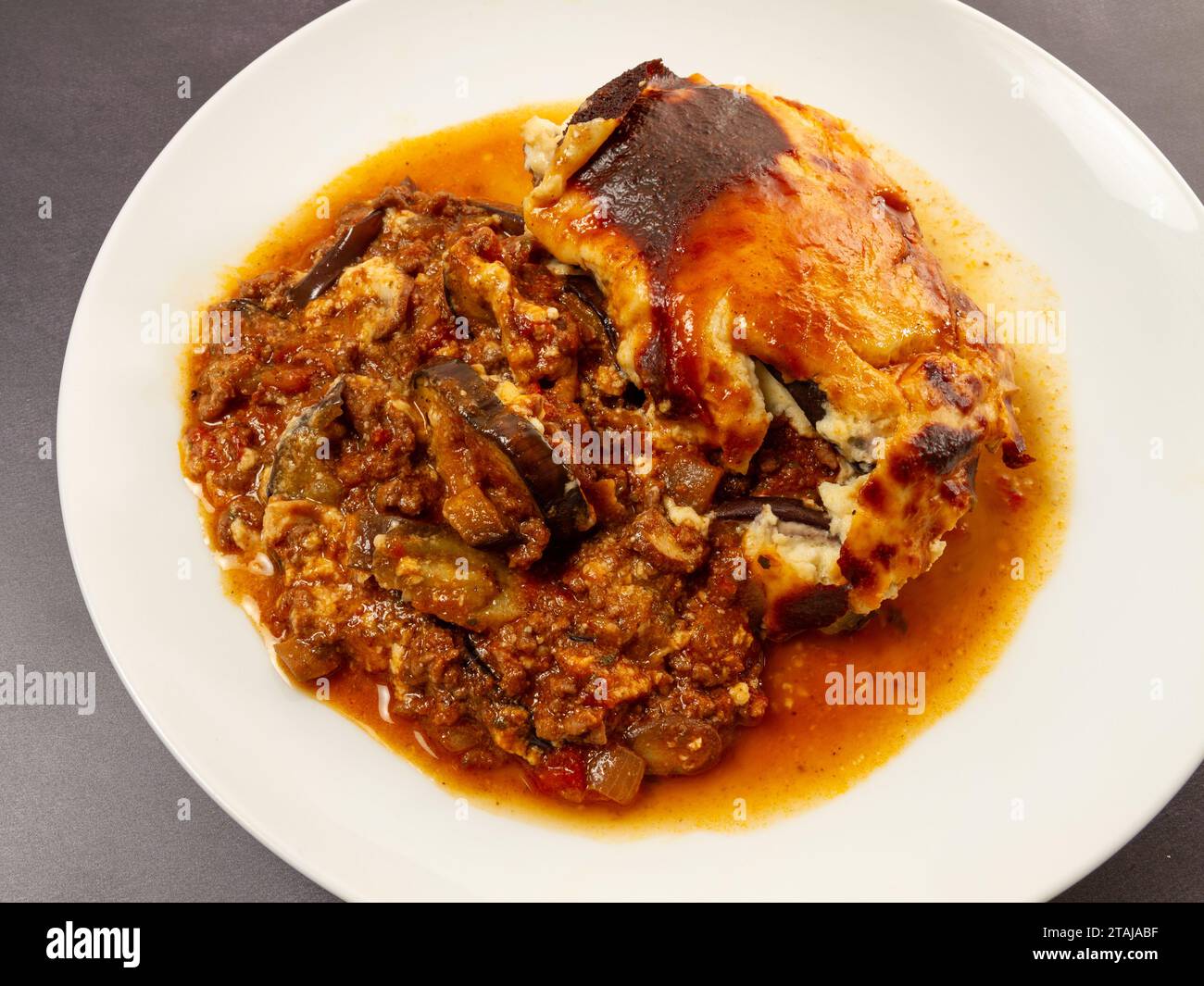 Lamb moussaka hi-res stock photography and images - Alamy