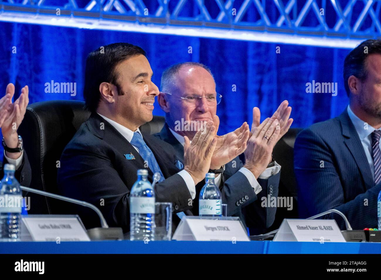 Wien, Österreich. 1. Dezember 2023. INTERPOL Präsidenten Ahmed Naser Al ...