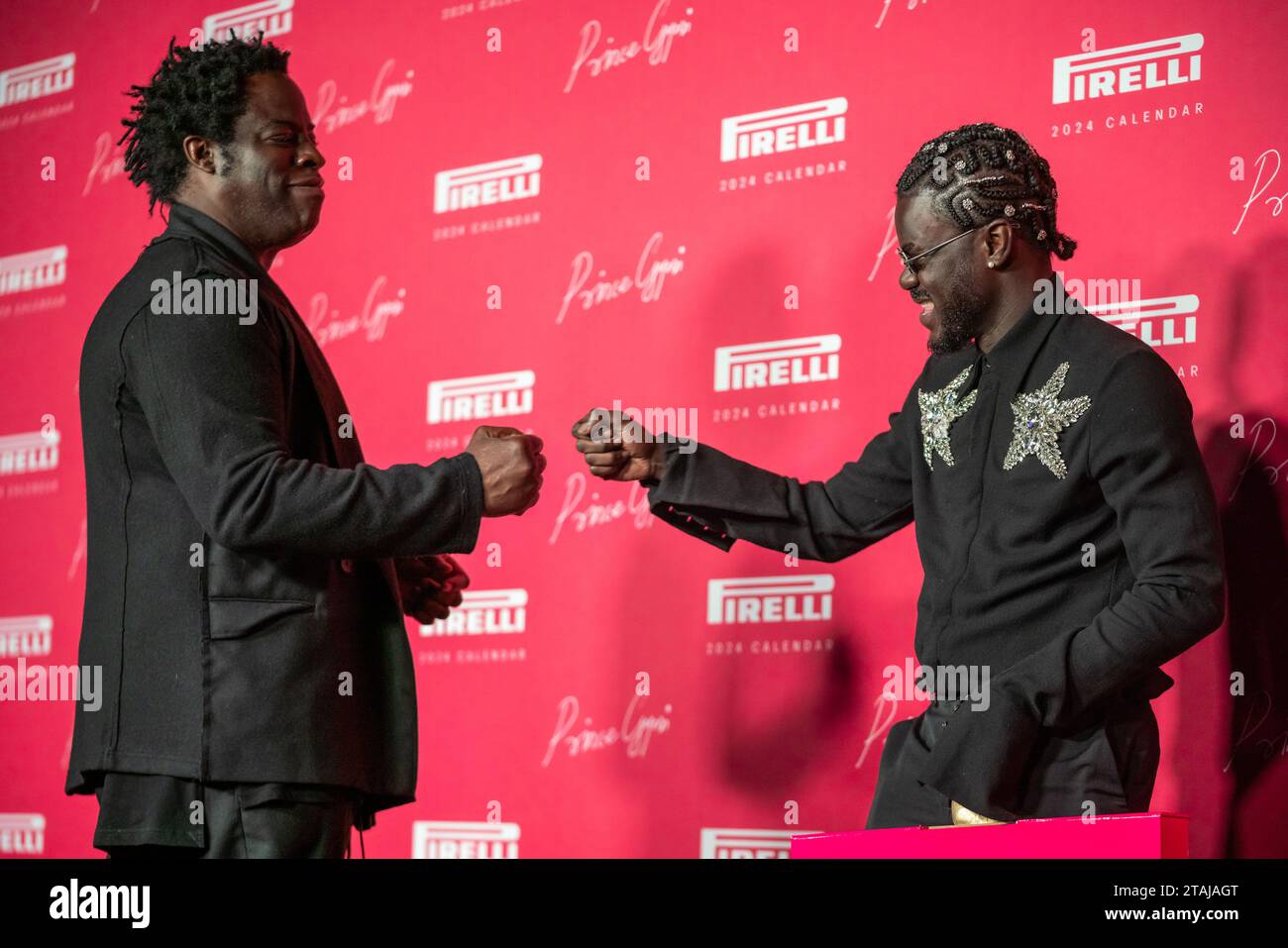 London, UK. 30th November 2023. Jeymes Samuel and Prince Gyasi at the ...