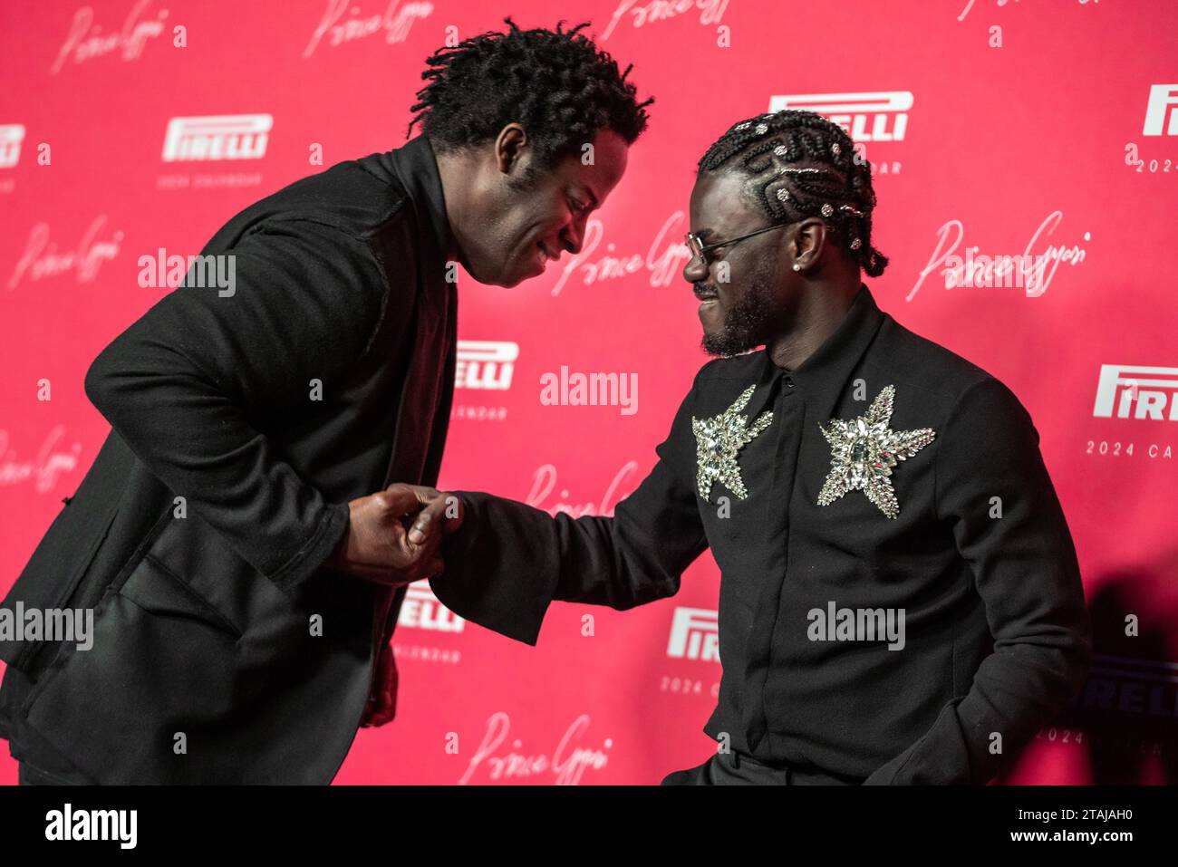 London, UK. 30th November 2023. Jeymes Samuel and Prince Gyasi at the ...