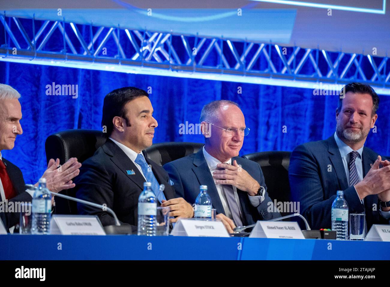 Wien, Österreich. 1. Dezember 2023. INTERPOL Präsidenten Ahmed Naser Al ...