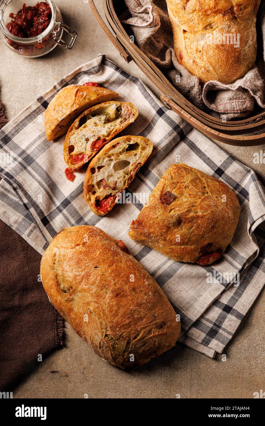 Photos of bread and cakes in restaurants, high quality photos Stock ...