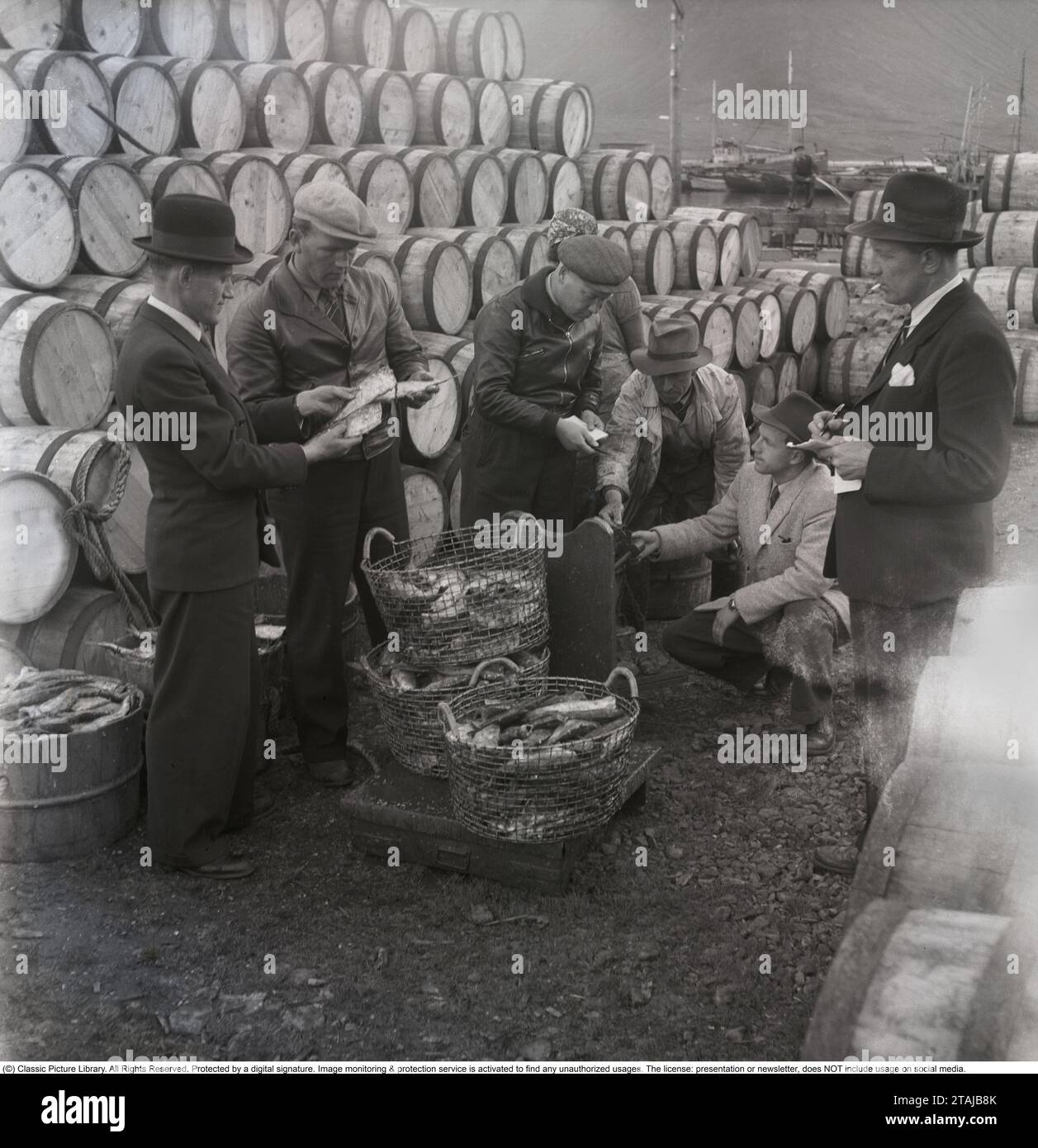 1950s fishing hi-res stock photography and images - Alamy