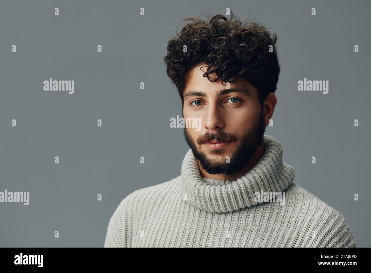 Man person isolated portrait male face casual background young ...