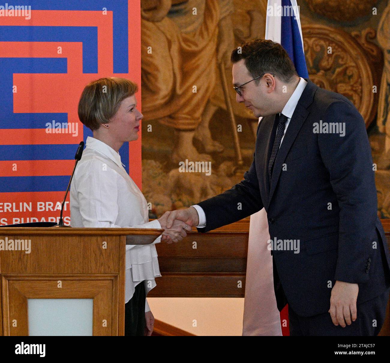 Prague, Czech Republic. 01st Dec, 2023. Foreign Affairs Minister Jan ...