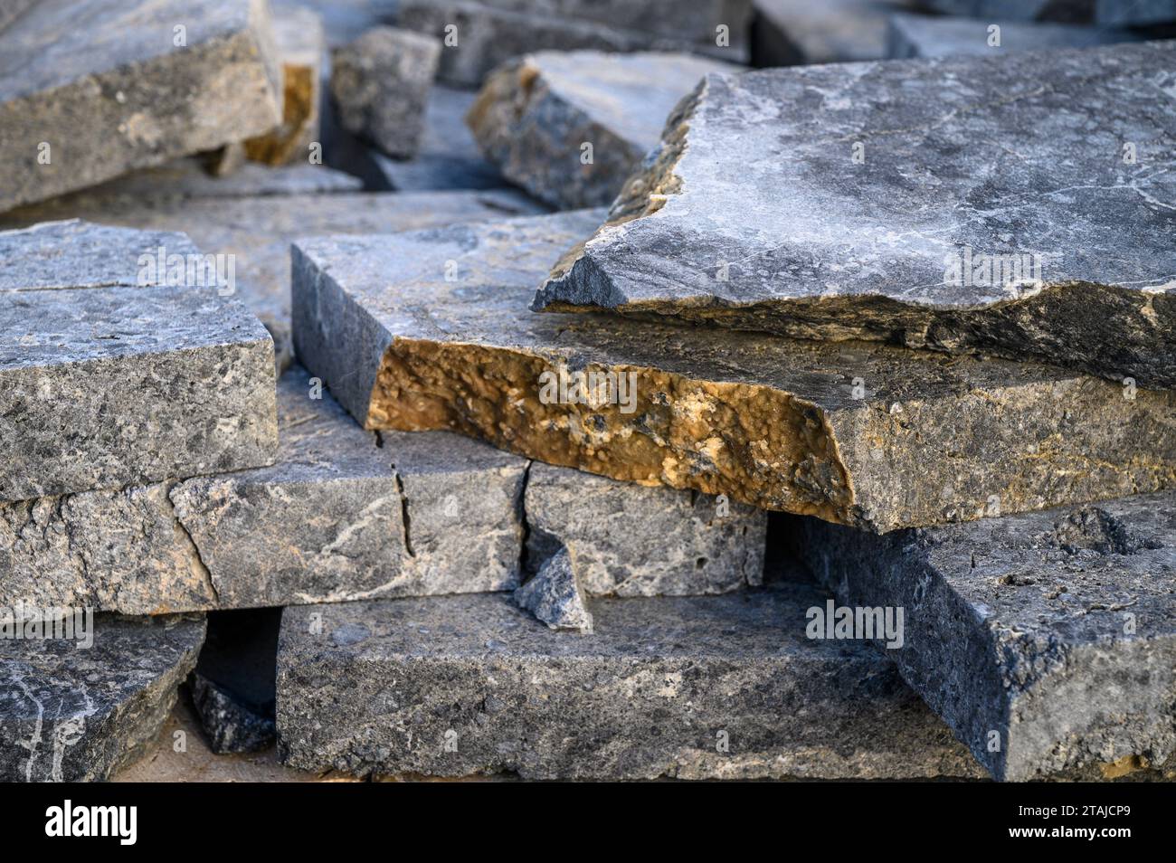 pieces of real stone as a background 1 Stock Photo - Alamy
