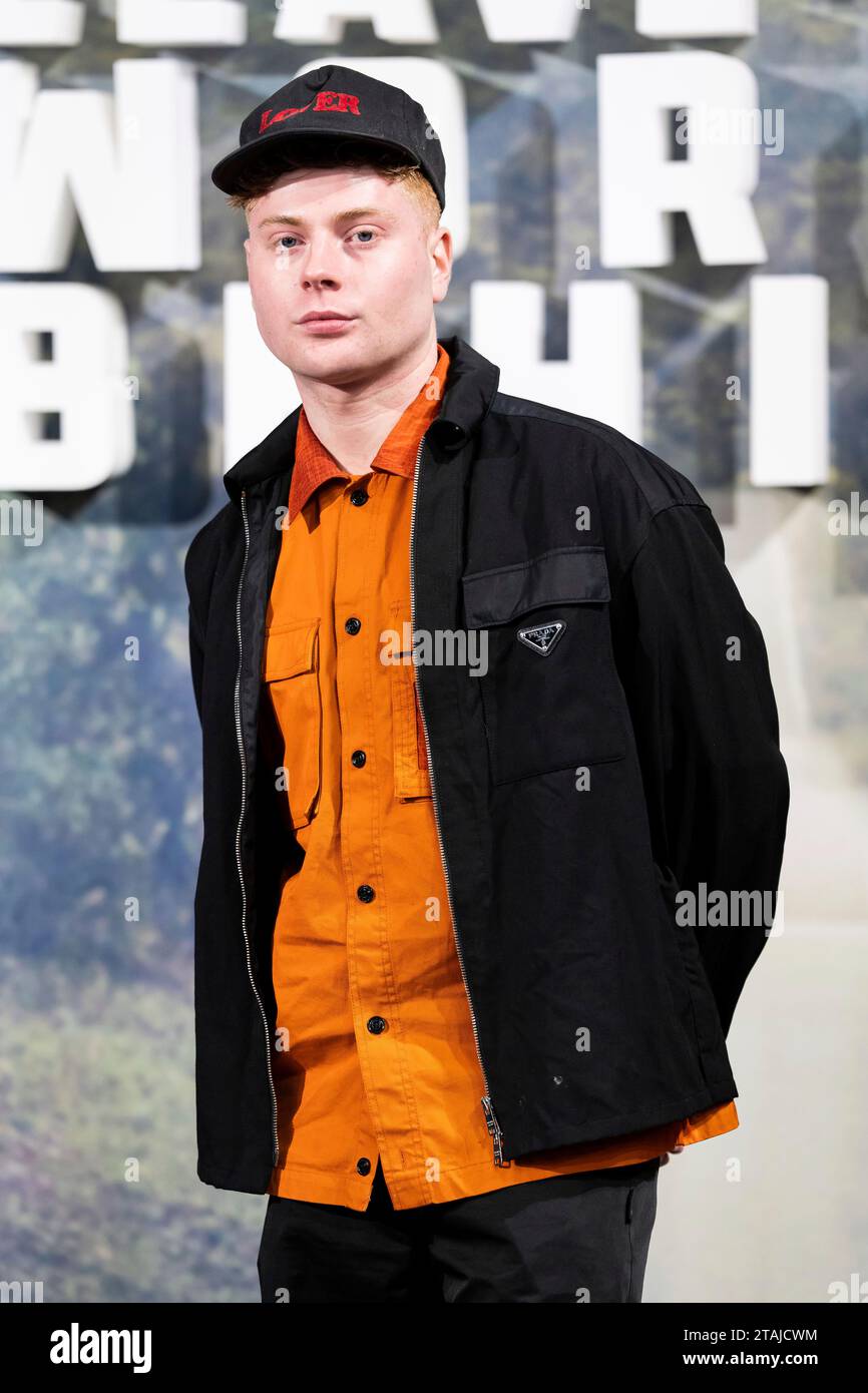 Leo Mandella poses for photographers upon arrival at the screening of ...