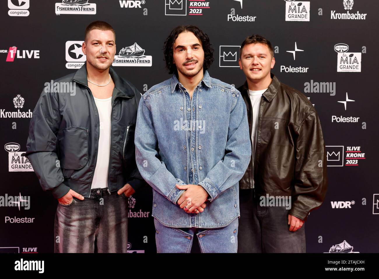 Die Band ClockClock bei der 24. Verleihung der 1LIVE Krone 2023 im ...