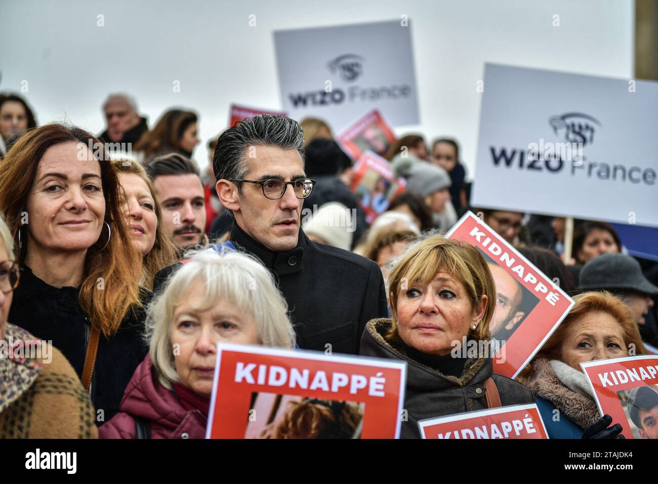 Paris, France. 01st Dec, 2023. Mayor of the 16th district of Paris ...