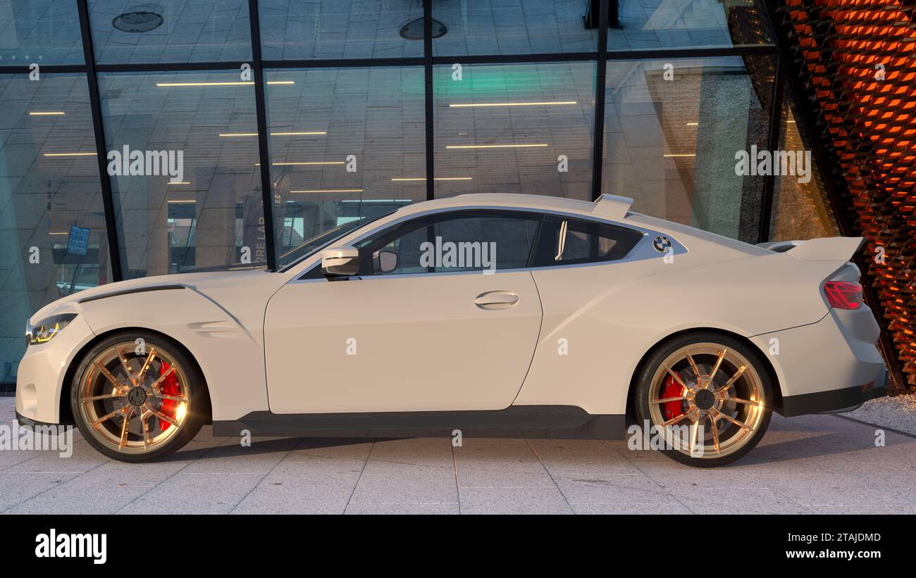 BMW 3.0 CSL - a masterpiece of engineering Stock Photo - Alamy