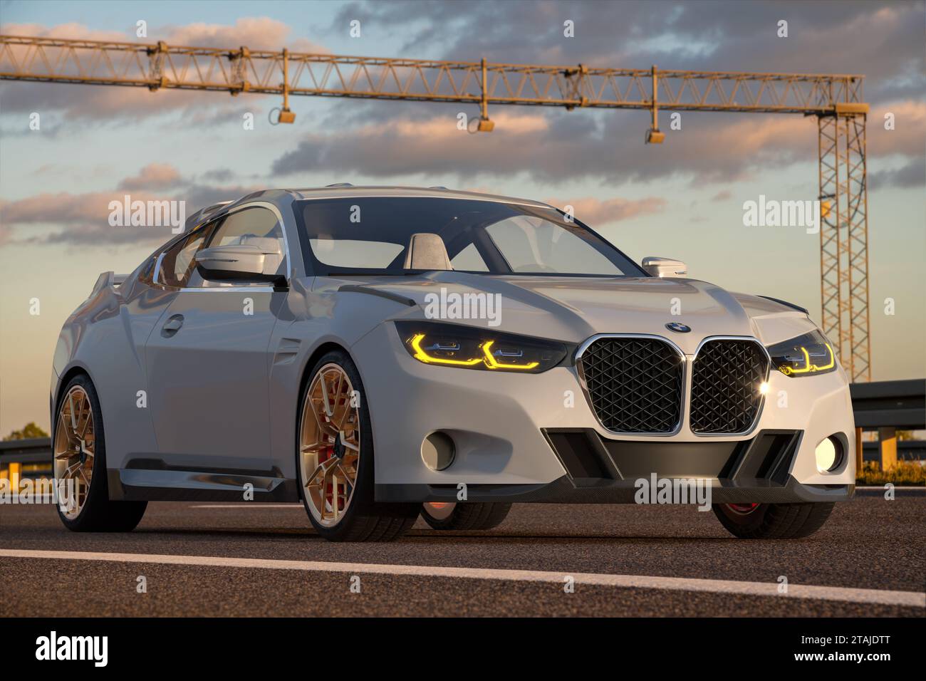 BMW 3.0 CSL - a masterpiece of engineering Stock Photo - Alamy