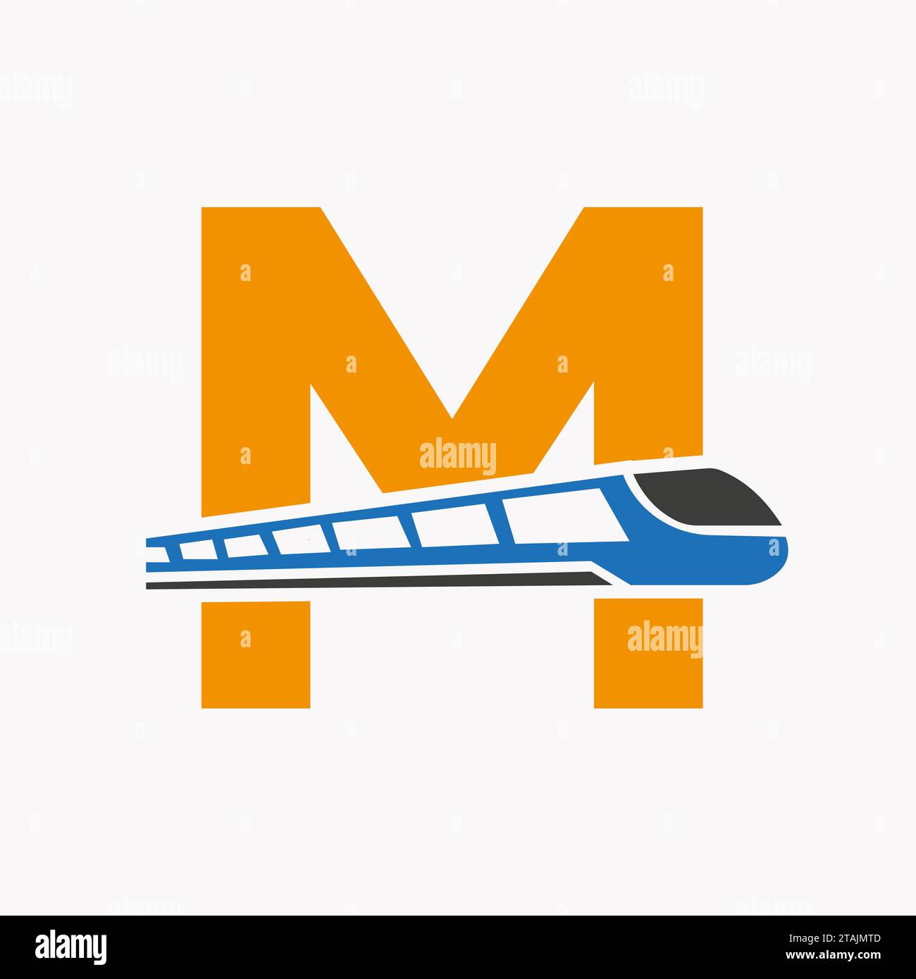 M transport logo Stock Vector Images - Alamy