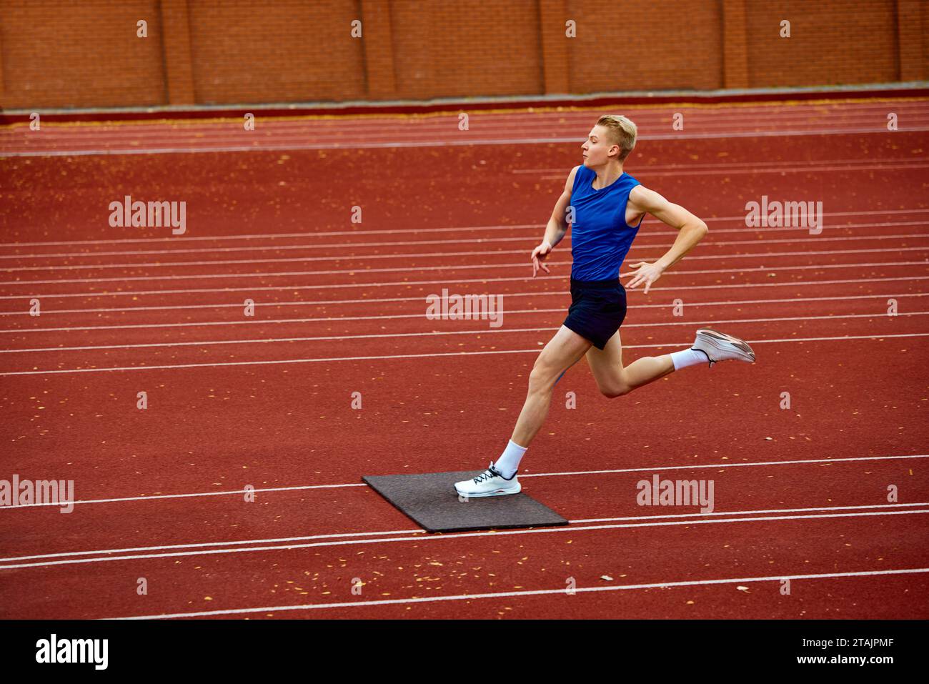 Long jump sand pit on hi-res stock photography and images - Alamy