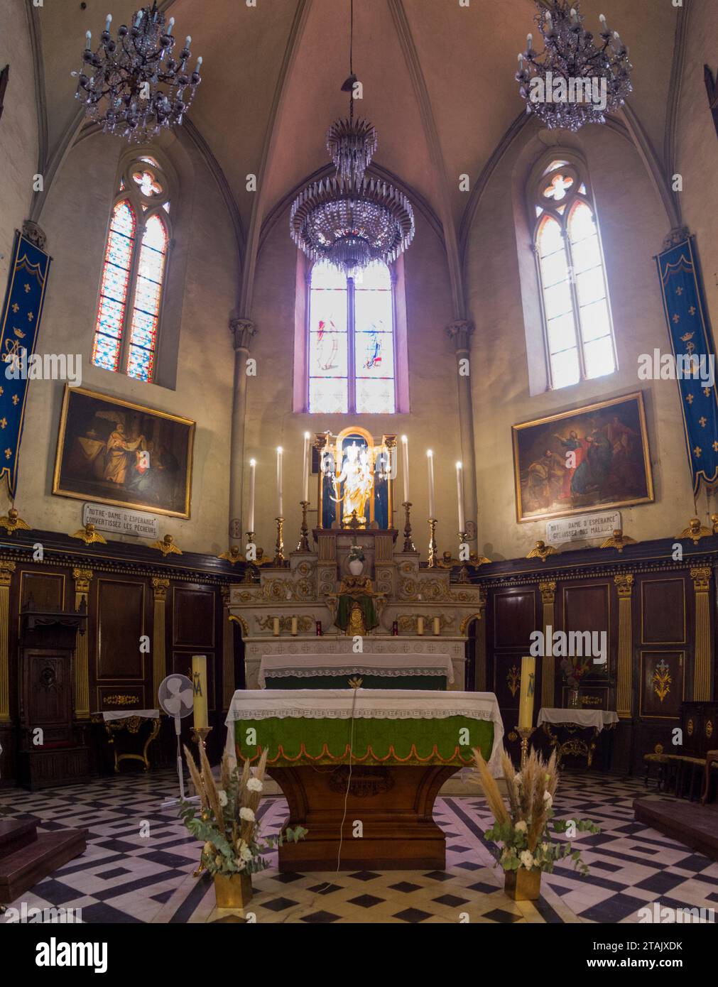 Eglise Notre Dames d'Esperance (also known as Our Lady of Hope), Cannes ...