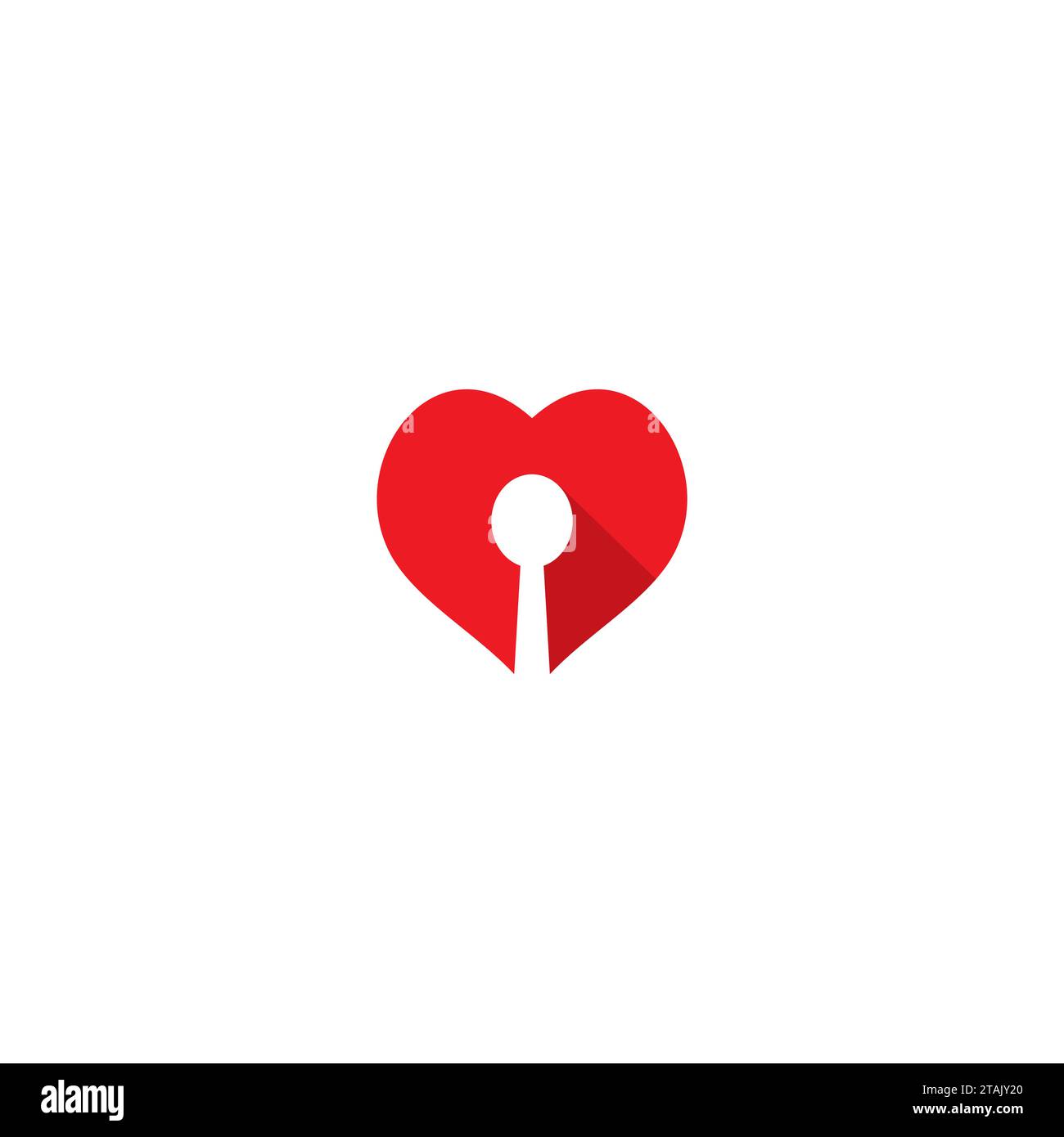 spoon love food icon. Food Restaurant Logo Stock Vector Image & Art - Alamy