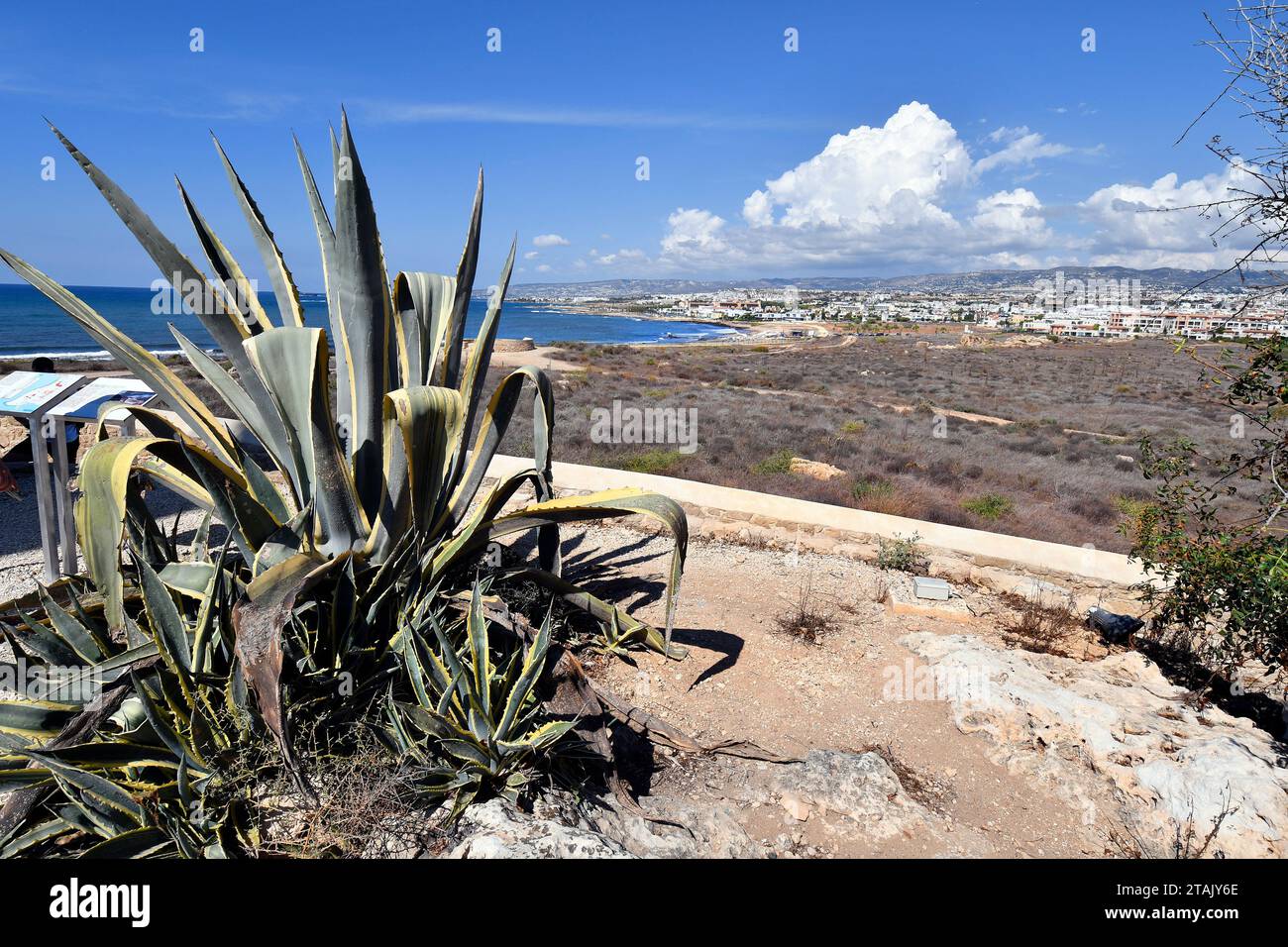 Paphos, Cyprus - October 02, 2023: Archaeological Area of Kato Paphos ...