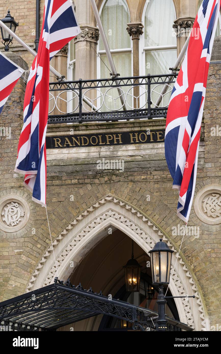 The Randolph Hotel, Beaumont Street, Oxford, England Stock Photo - Alamy