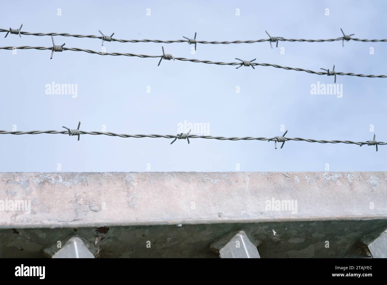Barber wire hi-res stock photography and images - Alamy