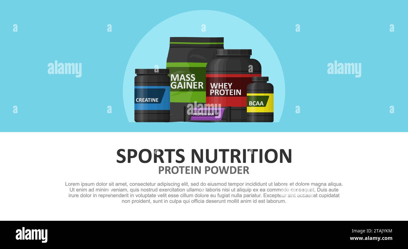 Nutrition banner hi-res stock photography and images - Alamy