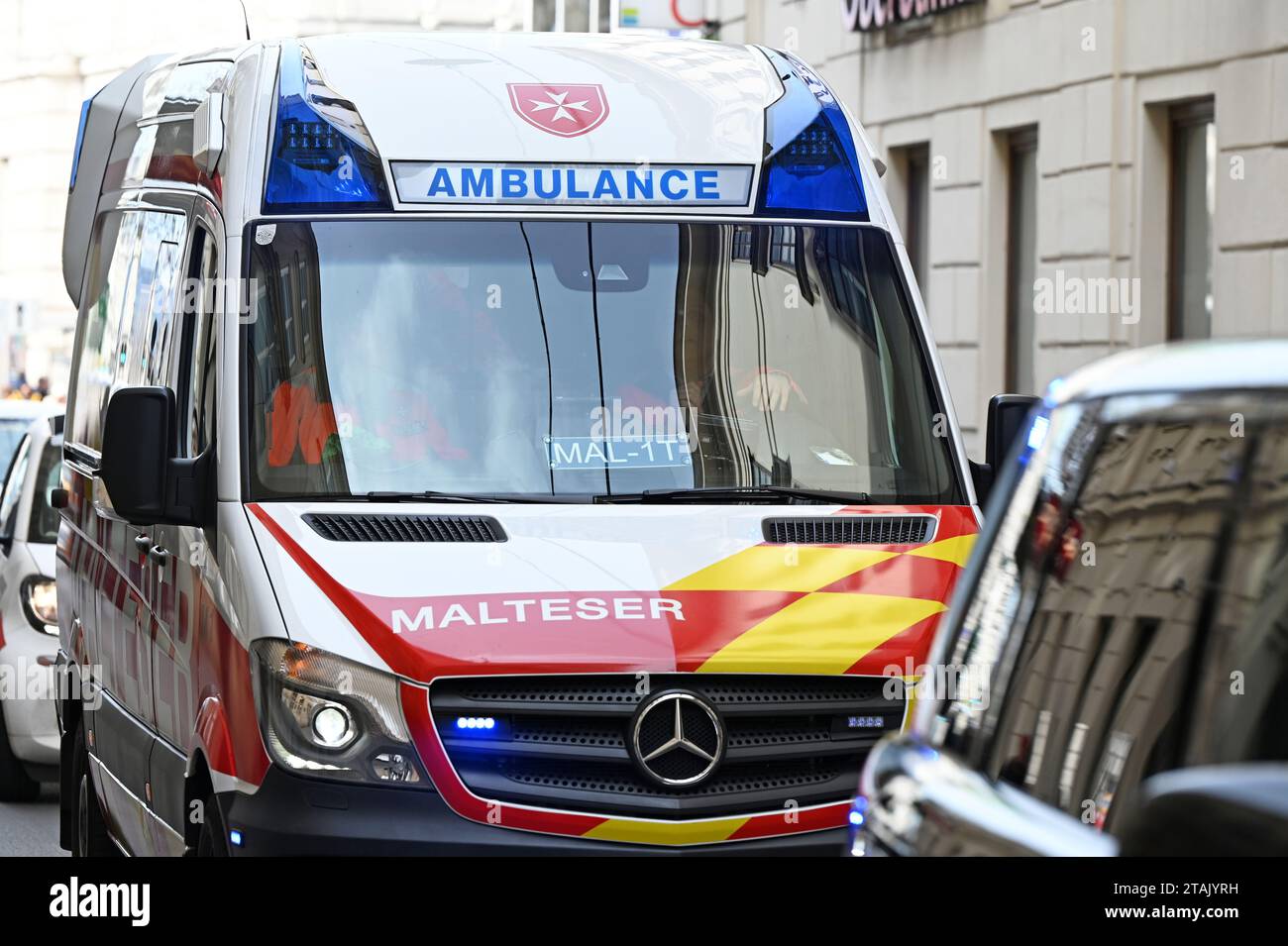 Malteser ambulance hi-res stock photography and images - Alamy
