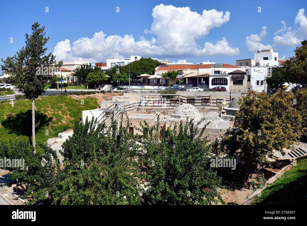 Paphos, Cyprus - October 02, 2023: the old turkish hammam and ...