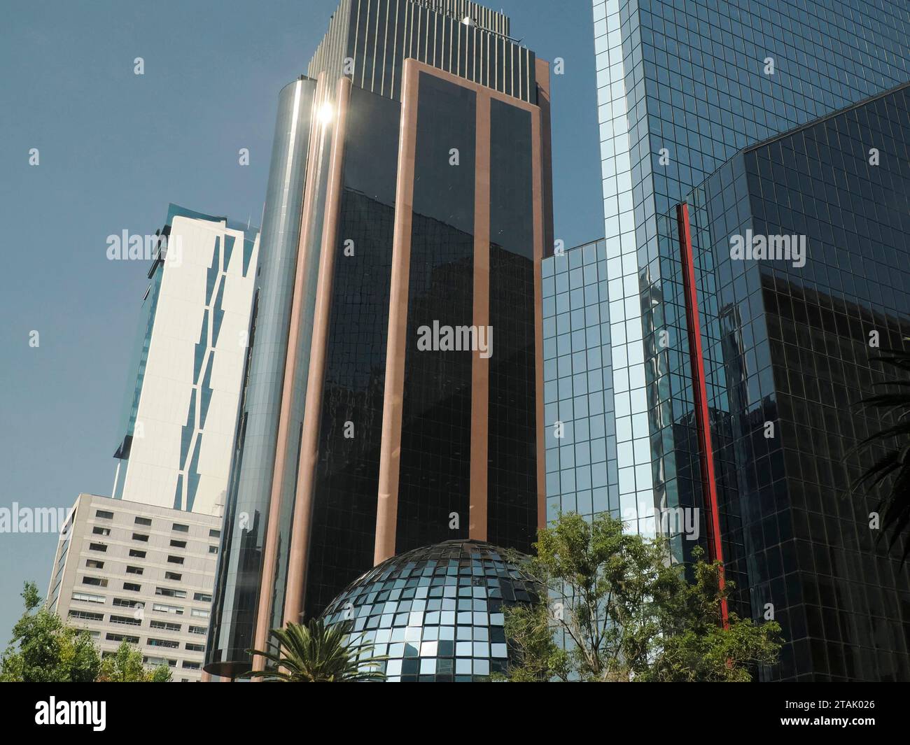 Modern buildings of ciudad de mexico, mexico city Polanco District ...