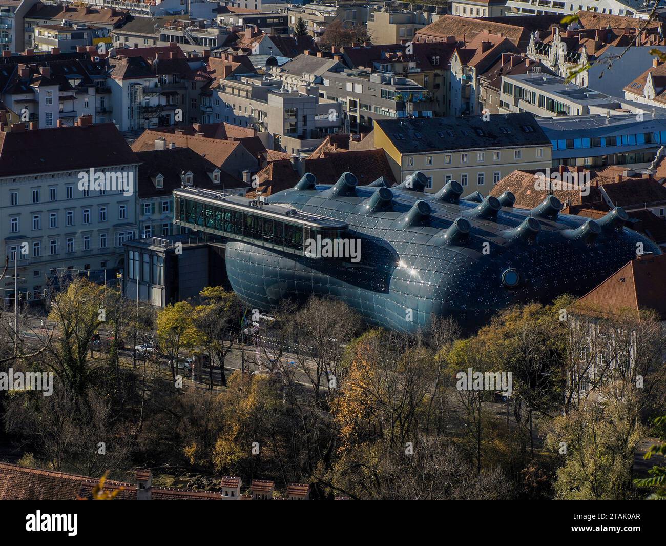Kunsthaus graz winter hi-res stock photography and images - Alamy