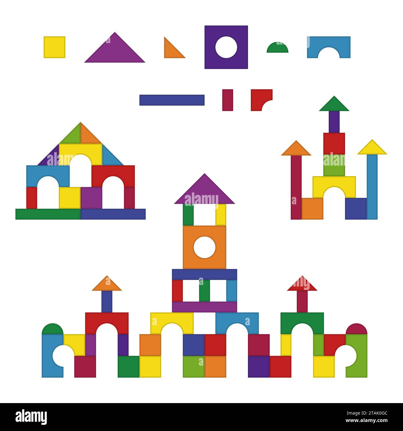 Tower block architecture Stock Vector Images - Alamy