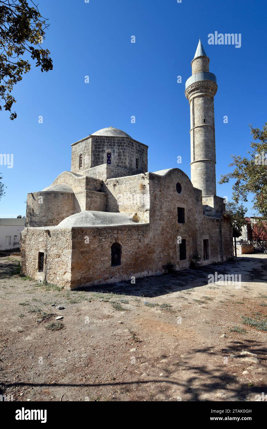 Cyprus, Agia Sophia Mosque in old town of Paphos aka Pafos - city was ...