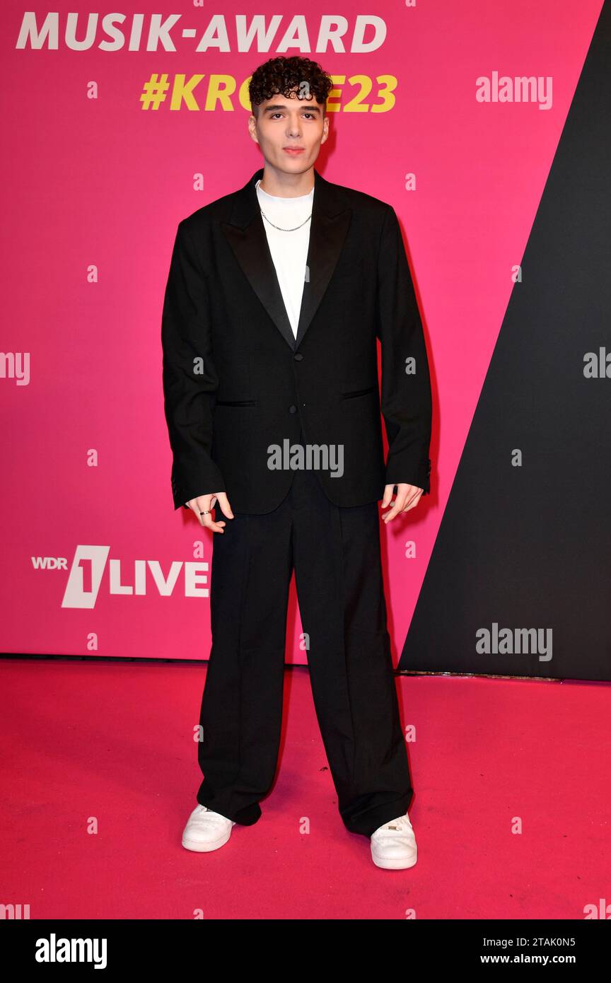 Levent Geiger bei der 24. Verleihung der 1Live Krone 2023 im ...