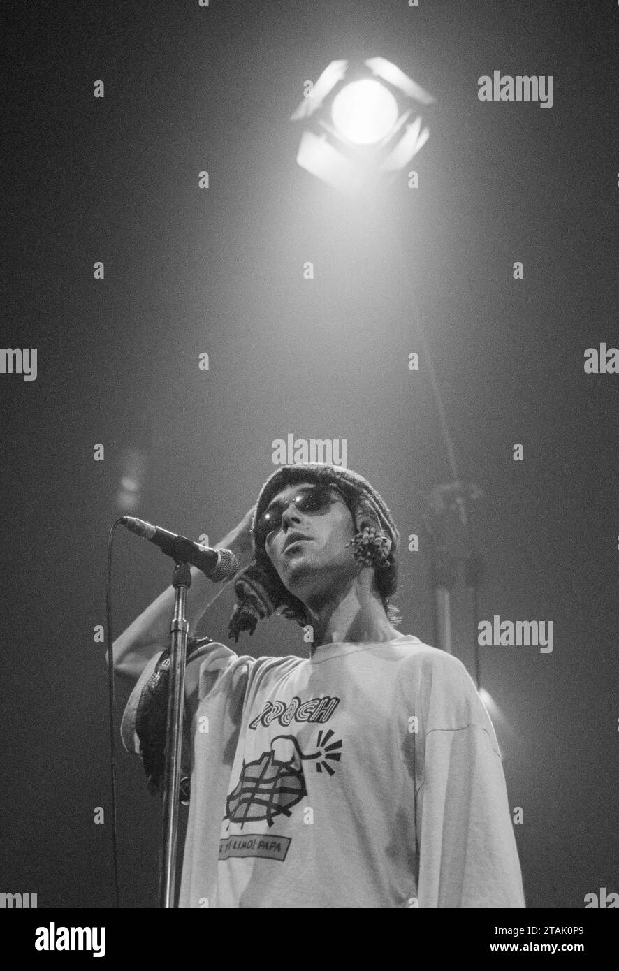 IAN BROWN, THE STONE ROSES, SINGER, 1994: Ian Brown of The Stone Roses ...