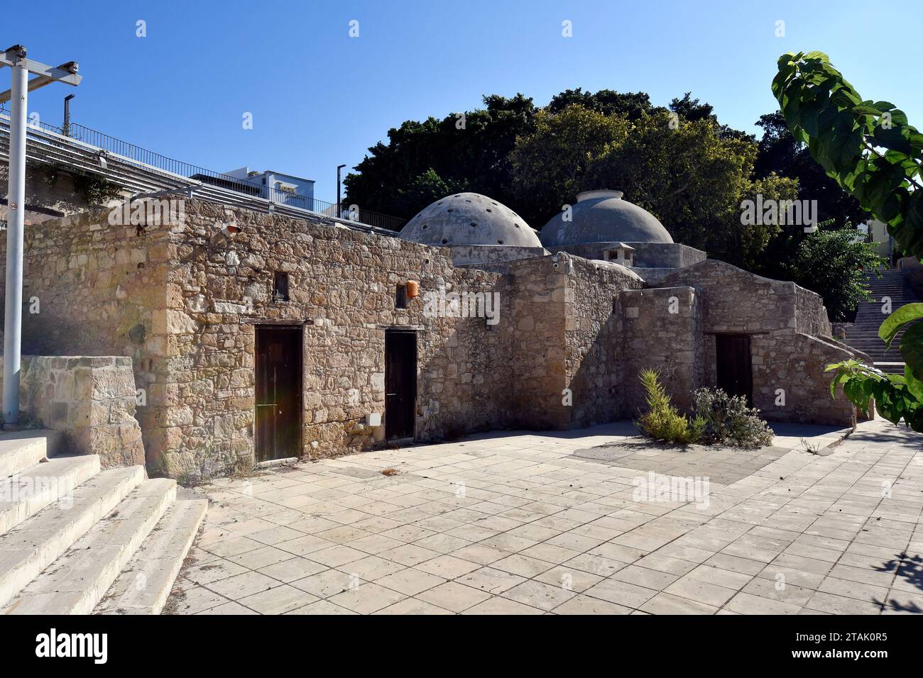 Cyprus, old turkish hammam in old town of Paphos aka Pafos - was ...