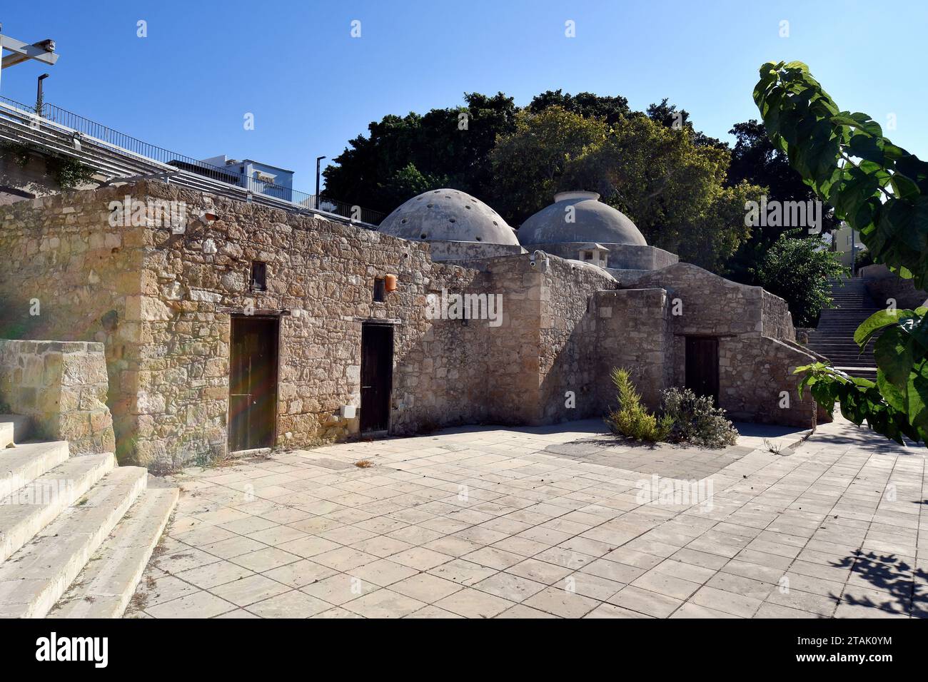 Cyprus, old turkish hammam in old town of Paphos aka Pafos - was ...