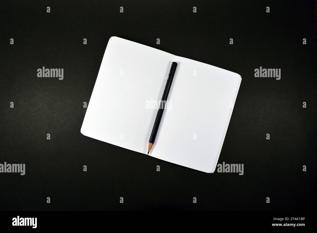 Empty notebook mockup template for banners and other design purposes ...