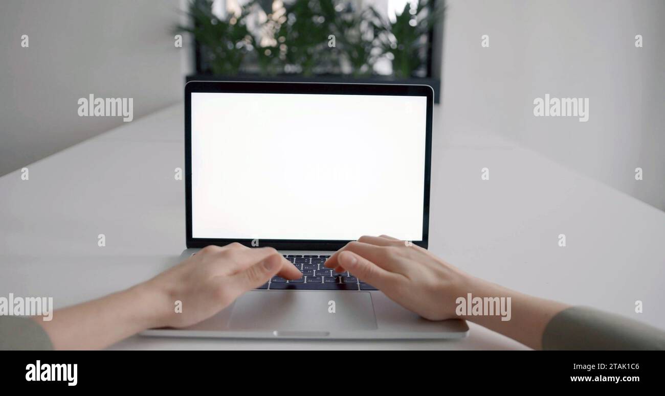 Empty screen laptop mockup template for banners and other design purposes, laptop with an empty ...