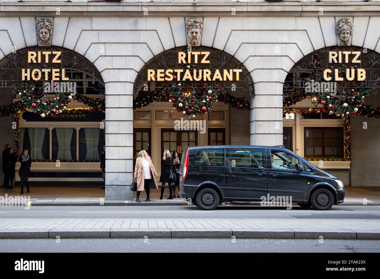 The Ritz Hotel London Stock Photo - Alamy