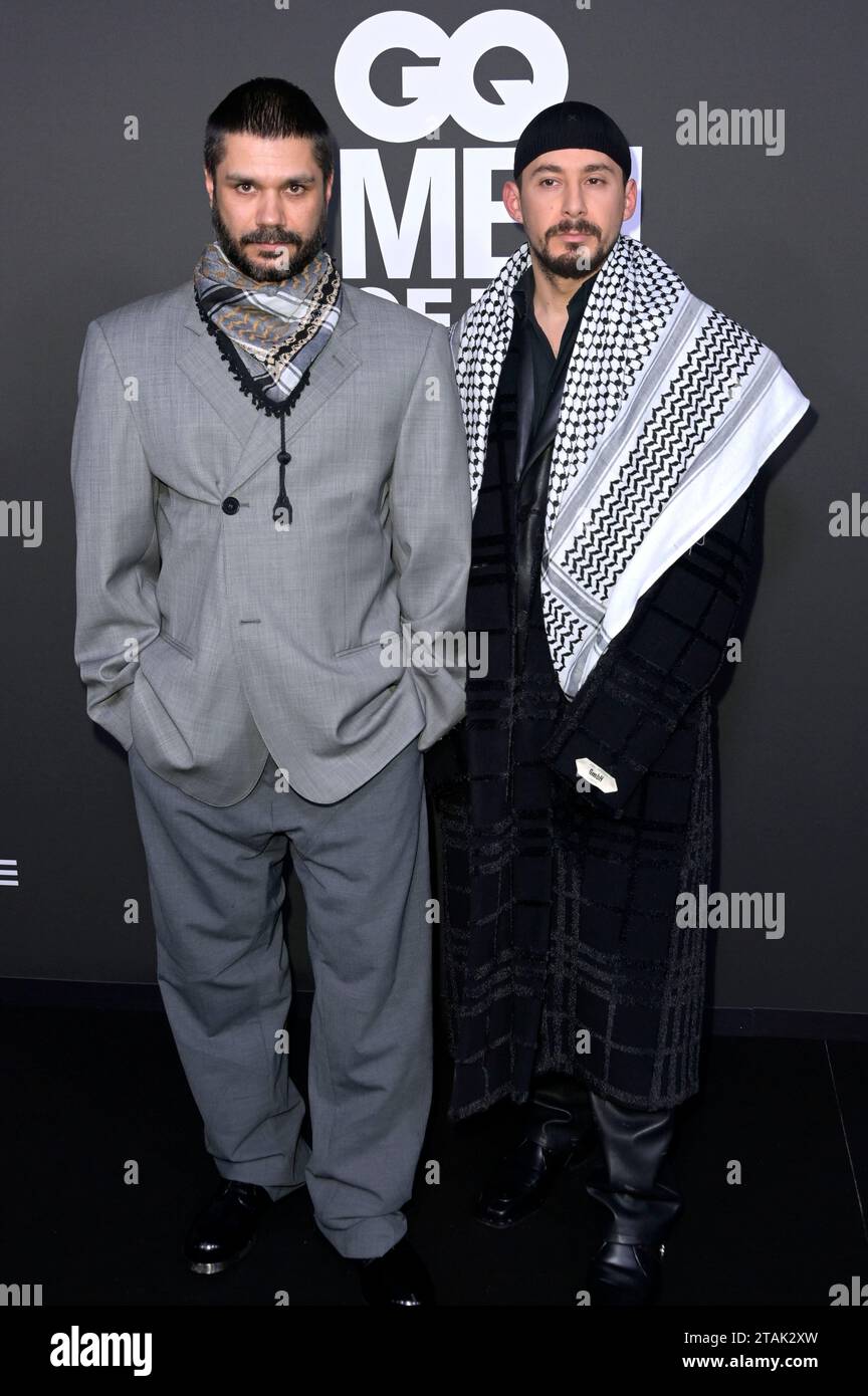 Serkan Sarier und Serhat Isik bei der 25. Verleihung der GQ Men of the ...