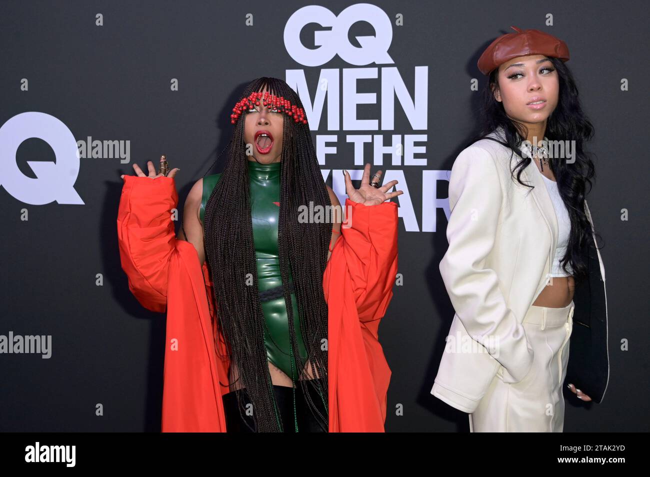 Erykah Badu mit Tochter Puma Badu bei der 25. Verleihung der GQ Men of ...
