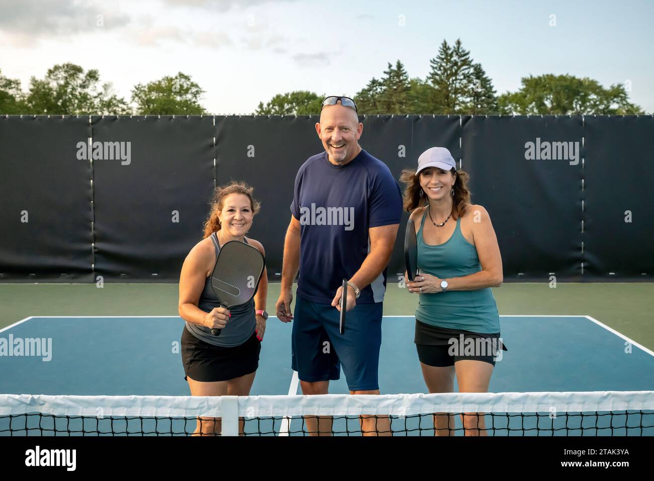Pickleball match hi-res stock photography and images - Alamy