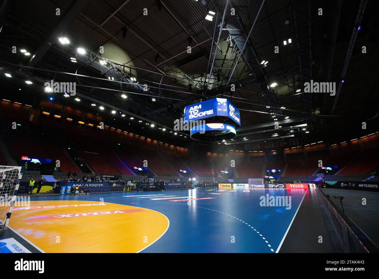 Gothenburg, Sweden. 1st Dec 2023. General view inside Scandinavium ...