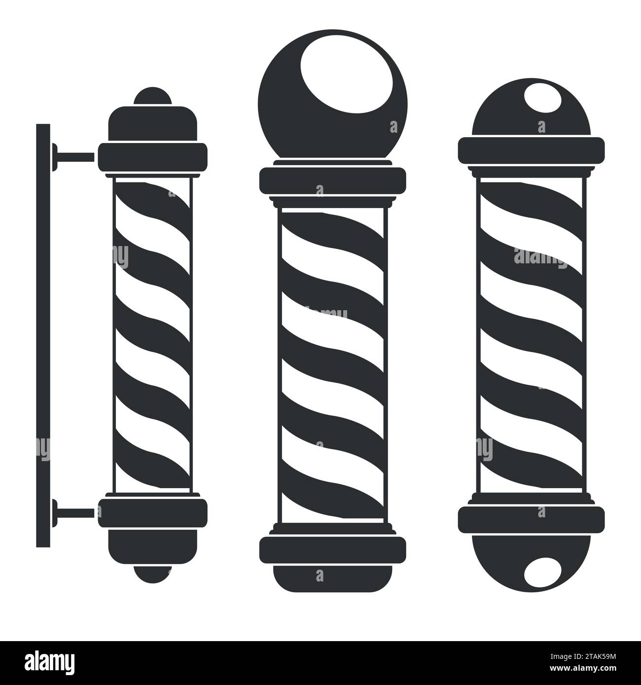 Barbers Pole Clipart Svg Printable Vector Stock Vector, 54% OFF
